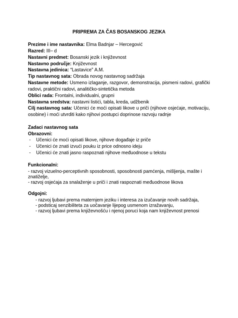 Bosanski Jezik | PDF