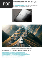 The XZZX Surface Code: Article | PDF | Quantum Computing | Low Density Parity Check Code