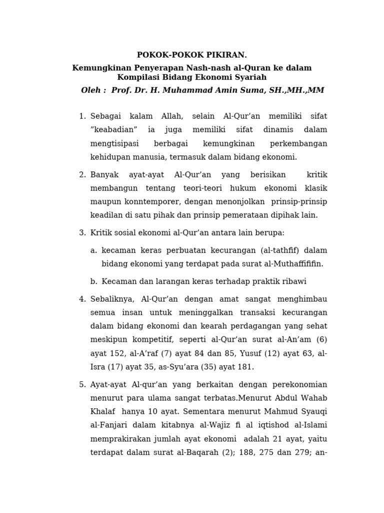 pokok_pikiran_amin_suma | PDF