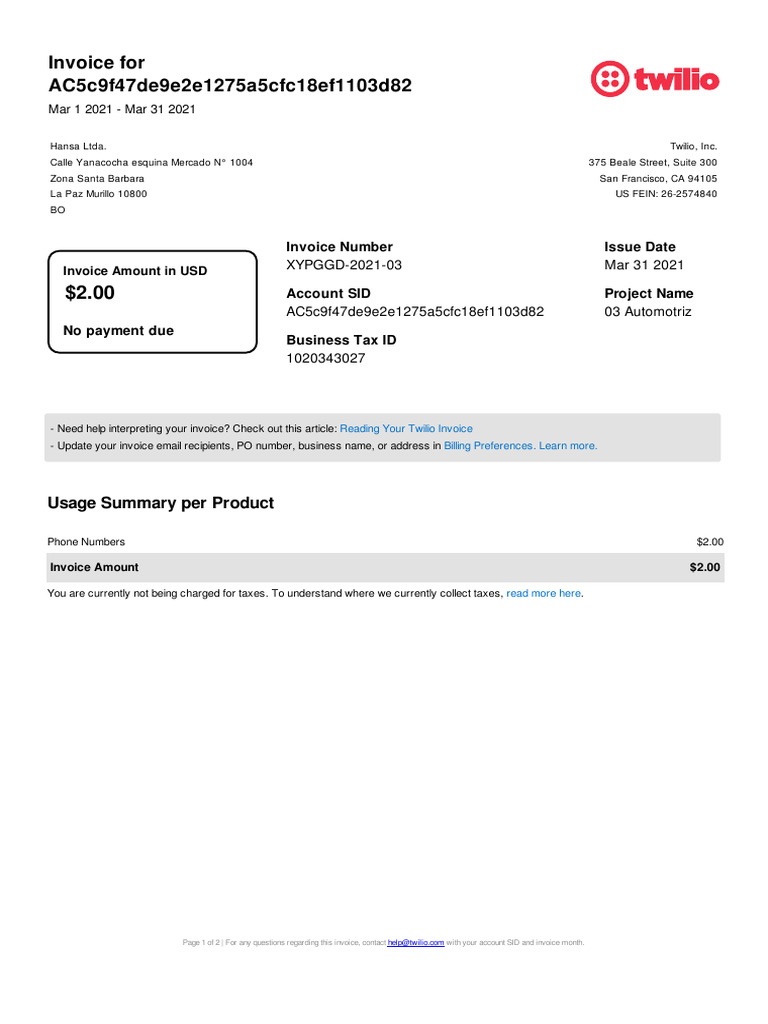 Invoice 82 2021 03 IV | PDF | Invoice | Computing