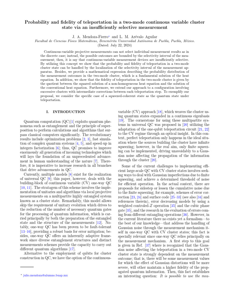 AU12620 | PDF | Quantum Entanglement | Applied And Interdisciplinary Physics