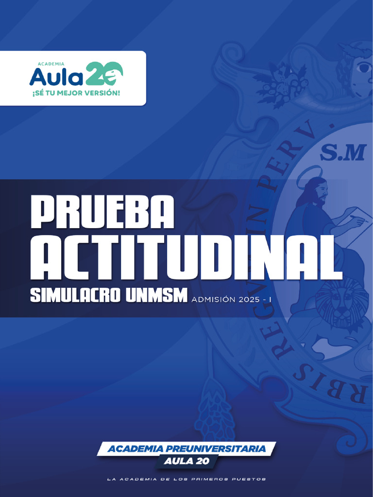 Examen Actitudinal | PDF