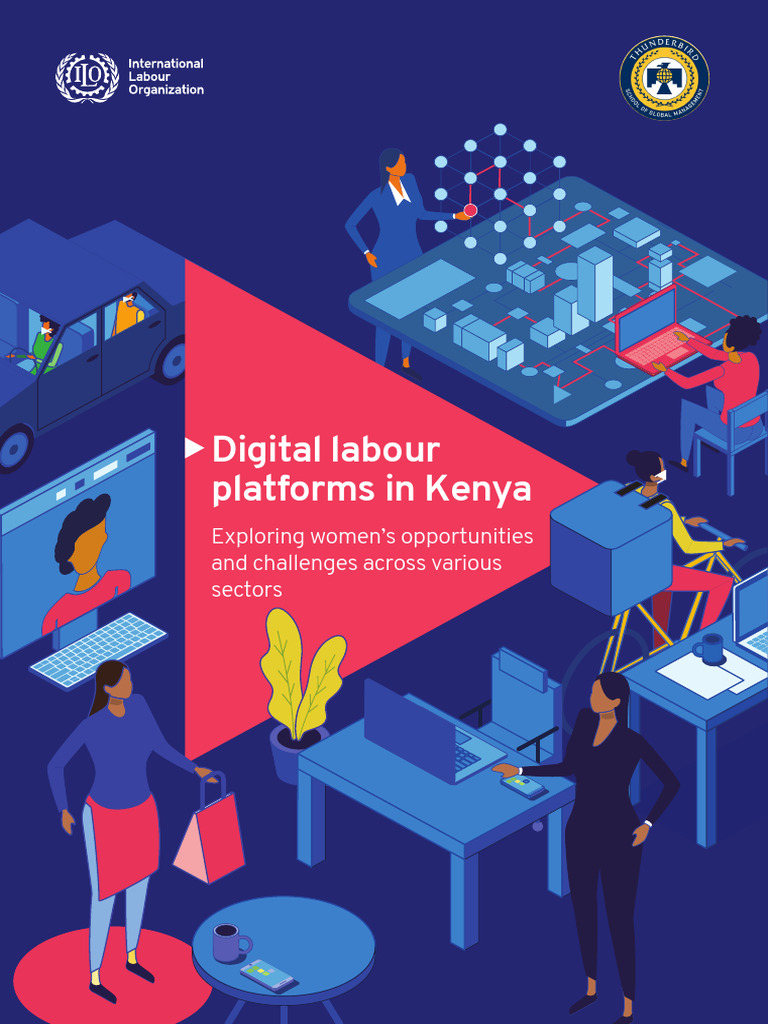 24004 ILO Digital Labour Kenya v6 Final May 31 2024 | PDF | Freelancer | Labour Economics