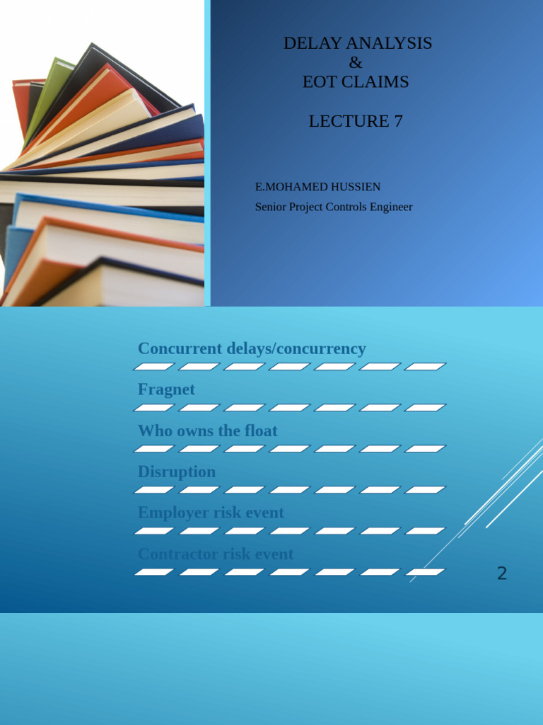 CLAIMS - EOT - Lecture 7 | PDF