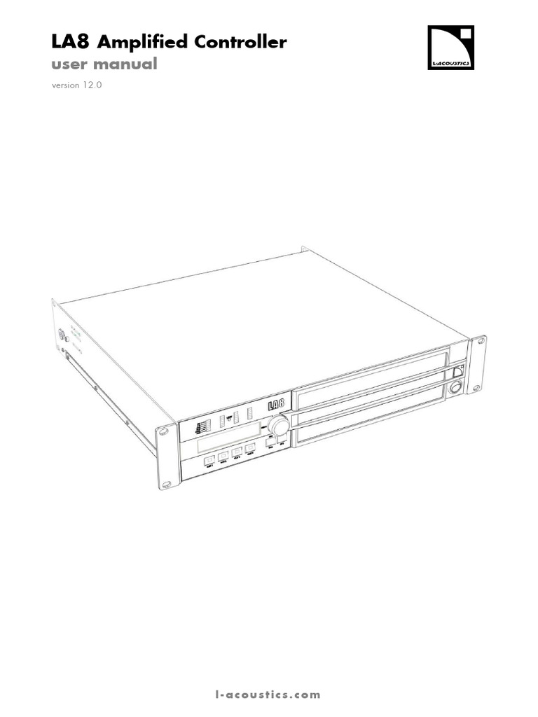 LA8-User-Manual | PDF | Ac Power Plugs And Sockets | Electricity