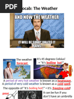 Weather Forecast Script Template | PDF | Language Arts & Discipline ...