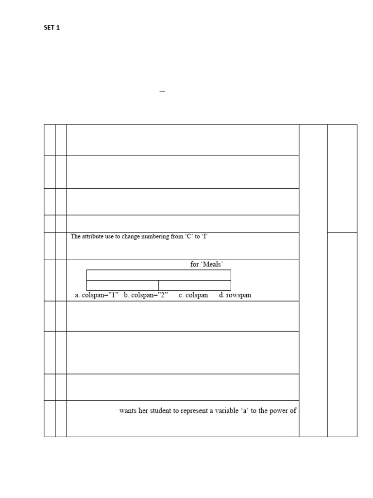 2nd sem_23CSE113_UID_Quiz1_set1 | PDF | Computing | Software