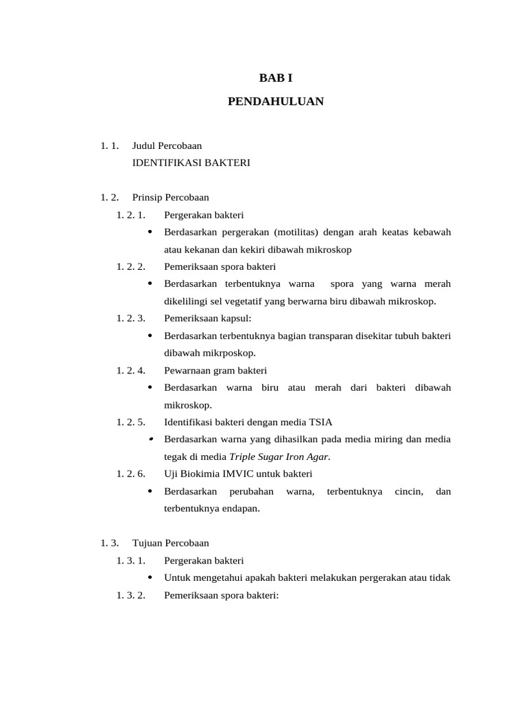Jurnal IDENTIFIKASI - BAKTERI | PDF