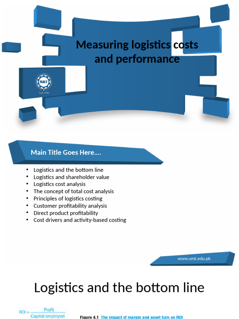 Logistics Cost Analysis and Performance | PDF