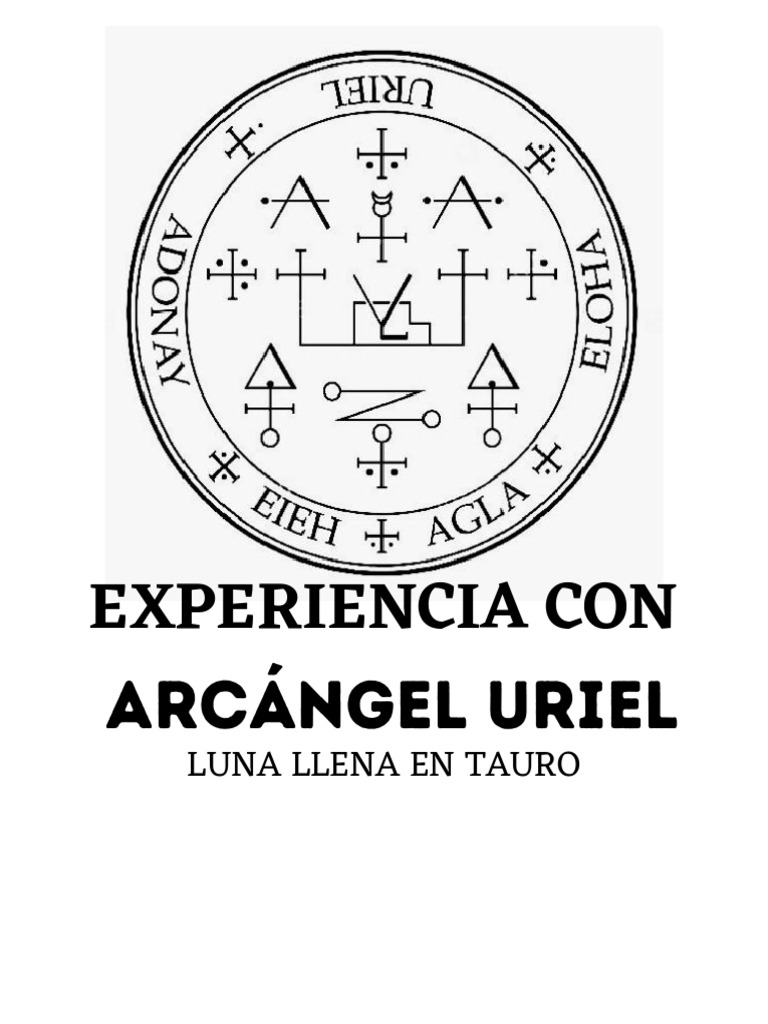 Experiencia Arcangel Uriel PDF | PDF | Luna | Signo Astrológico