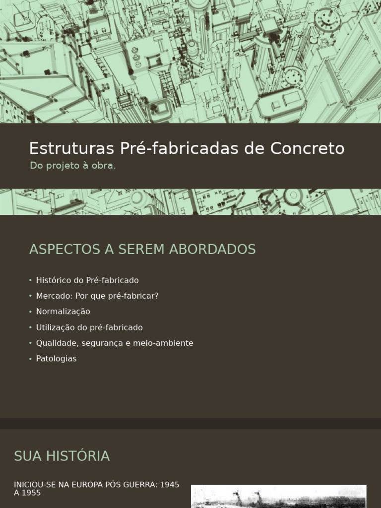 Estruturas Pré-Fabricadas de Concreto Julia Razera | PDF | Produção em ...