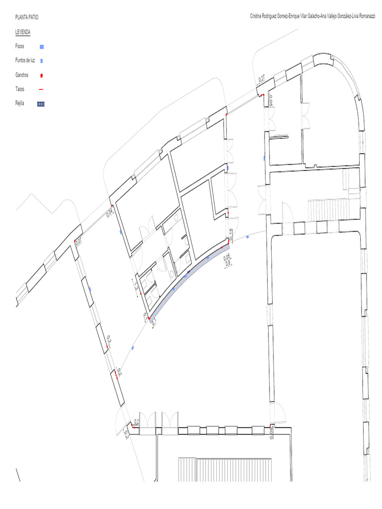 Planos Rectorado-Patio 1-100 Informacion Del Lugar | PDF