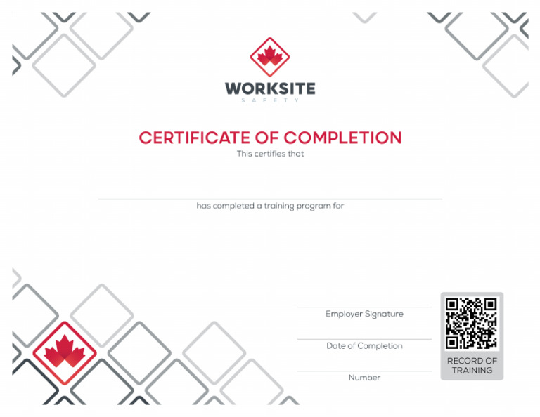 WHMIS 2015 Wall English Certificate | PDF