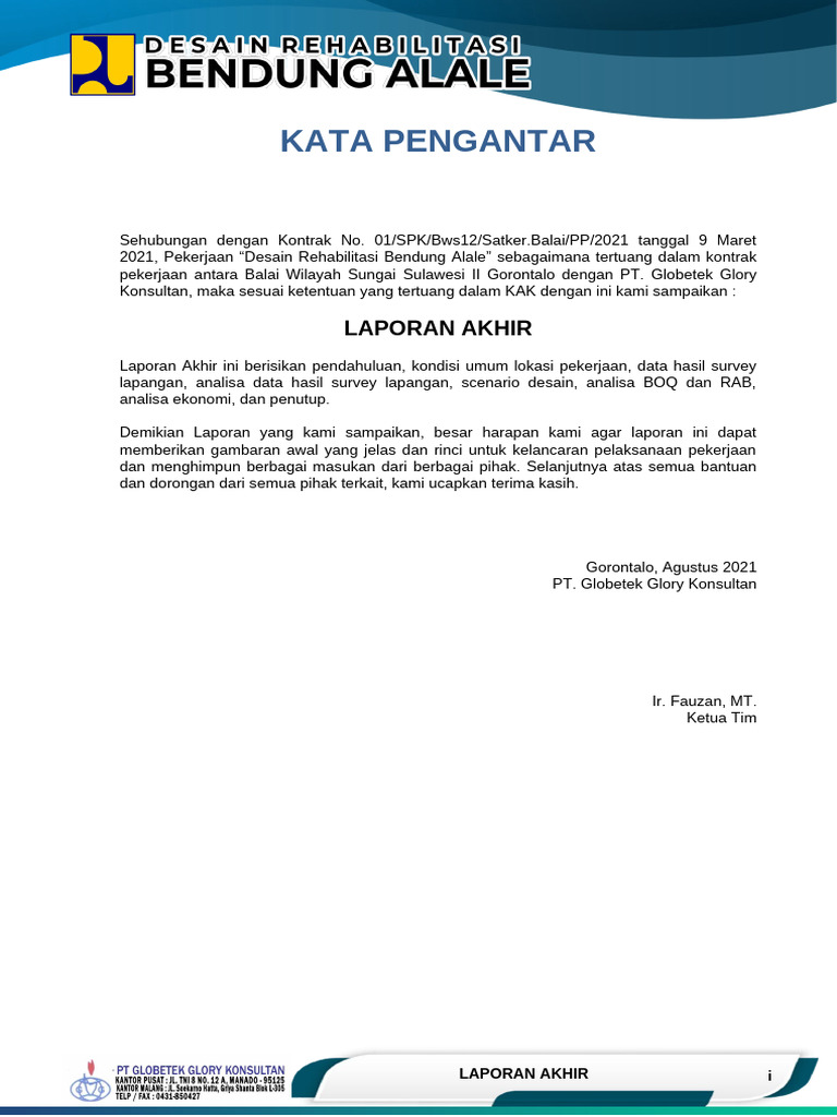 0. Kata Pengantar Daftar Isi Tabel Gambar | PDF