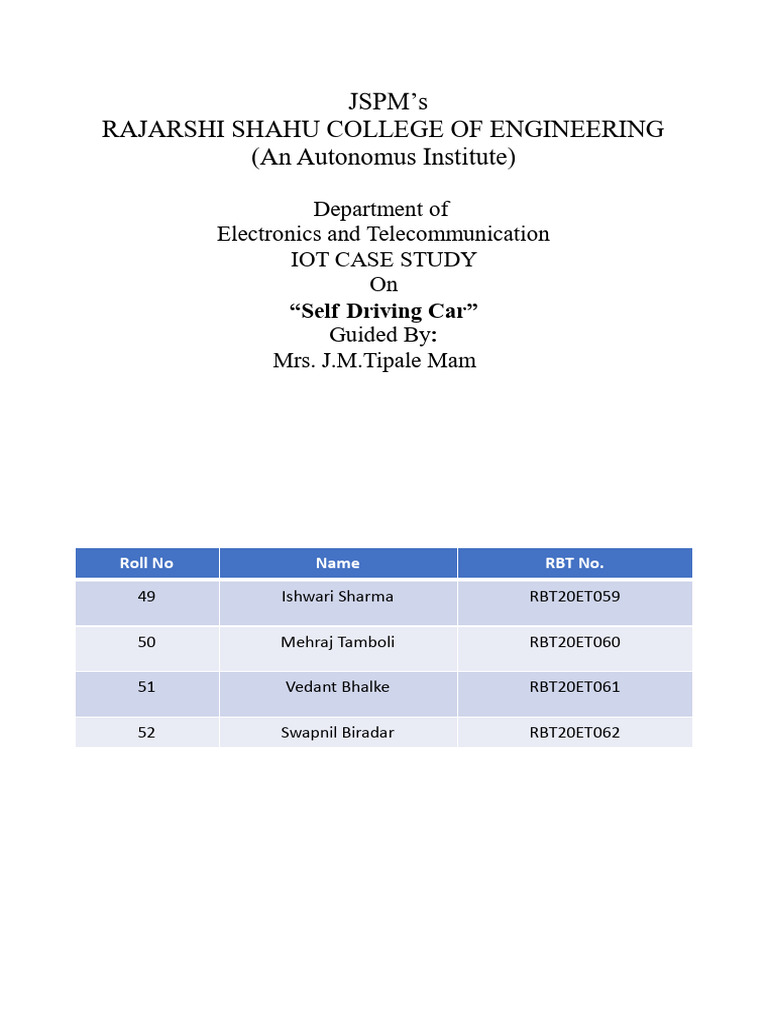 IOT REPORT | PDF | Safety