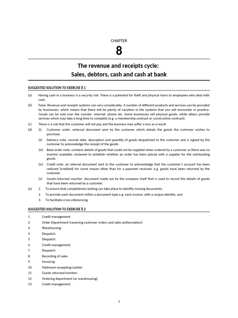 chap08_solutions CR AA CR GR-mg CR reviewed | PDF | Password | Credit