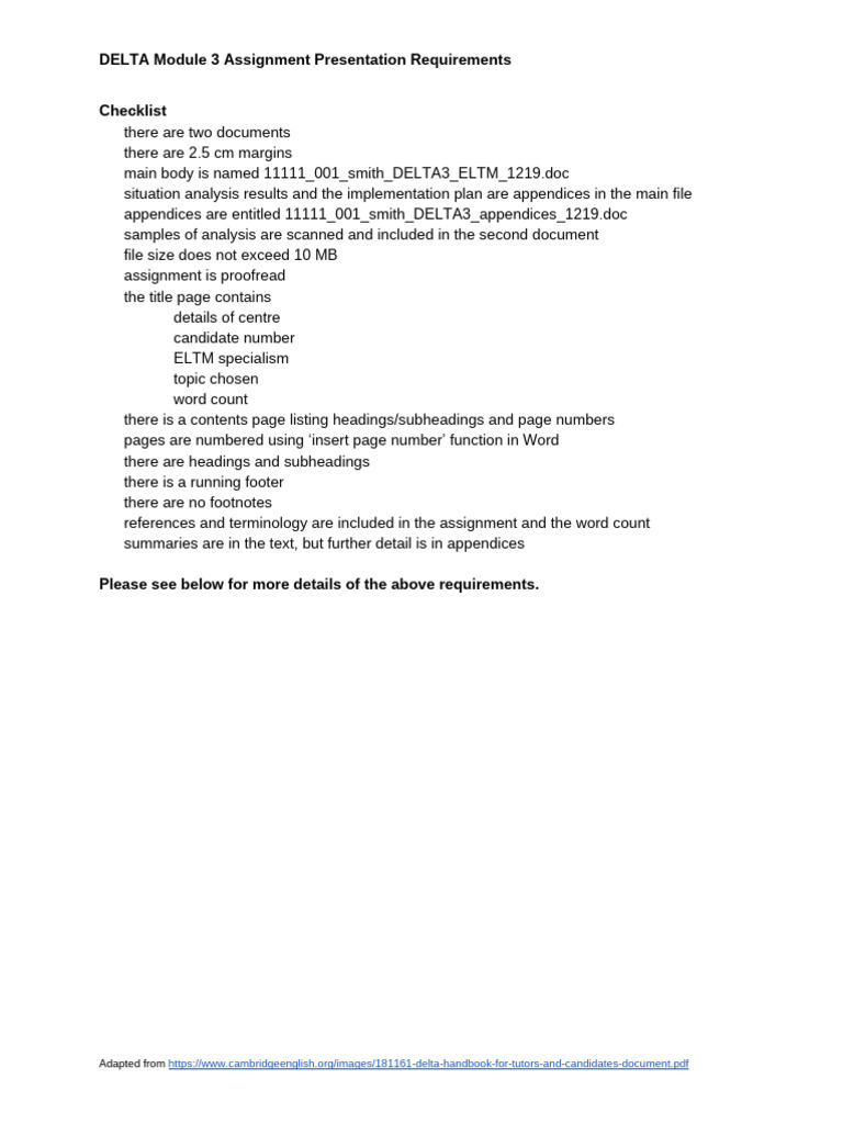 DELTA Module 3 Assignment Presentation | PDF | Computing