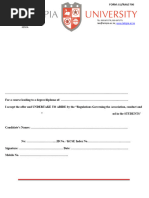 2026 PNG UNRE Non School Leaver Application Form | PDF | Papua New Guinea