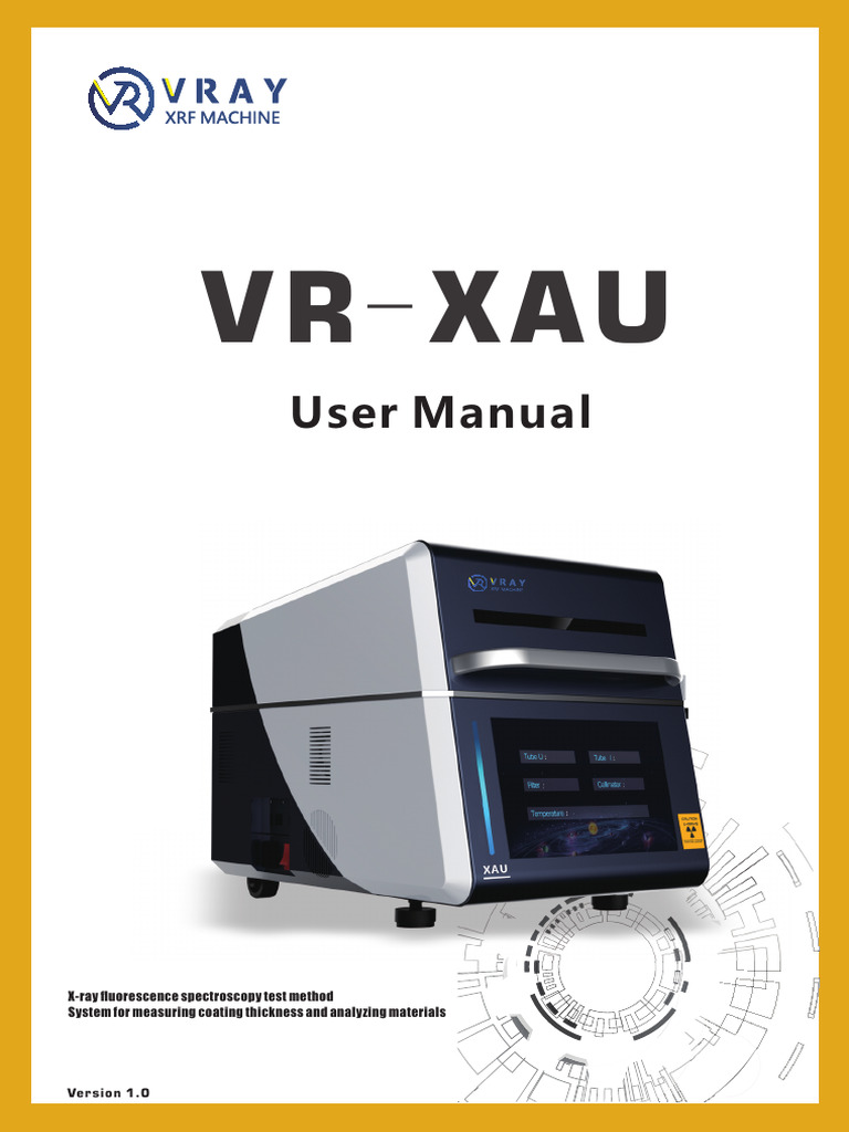 VRAY VR-XAU Operation Manual | PDF | Calibration | Fuse (Electrical)