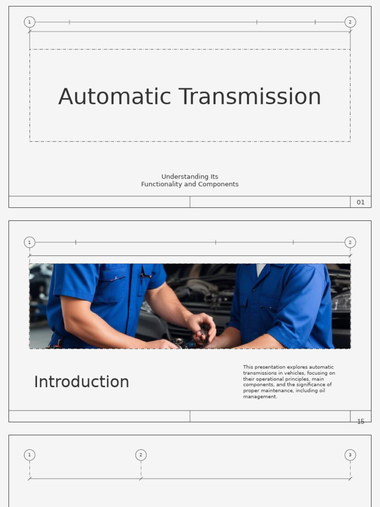 Automatic Transmission: Understanding Its Functionality and Components ...