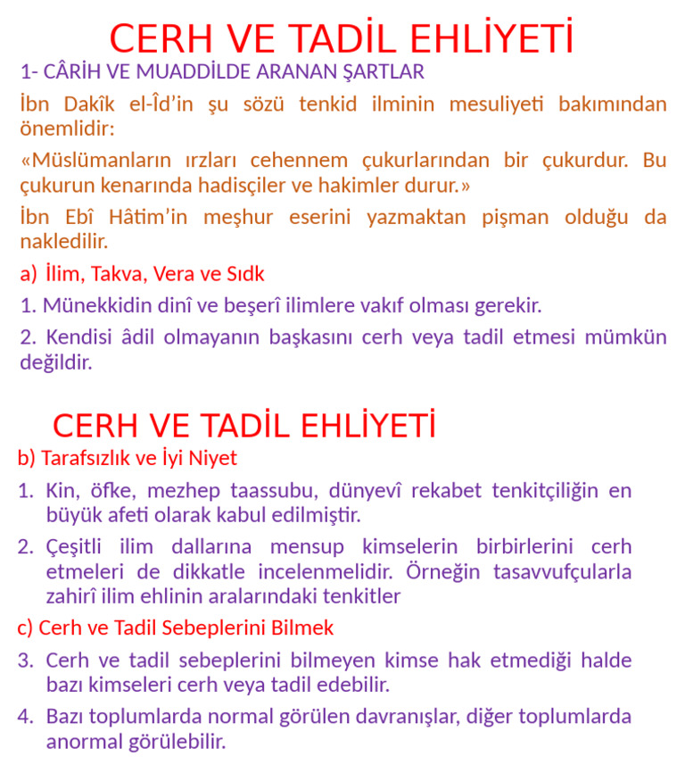 12. CERH VE TADİL EHLİYETİiiii | PDF