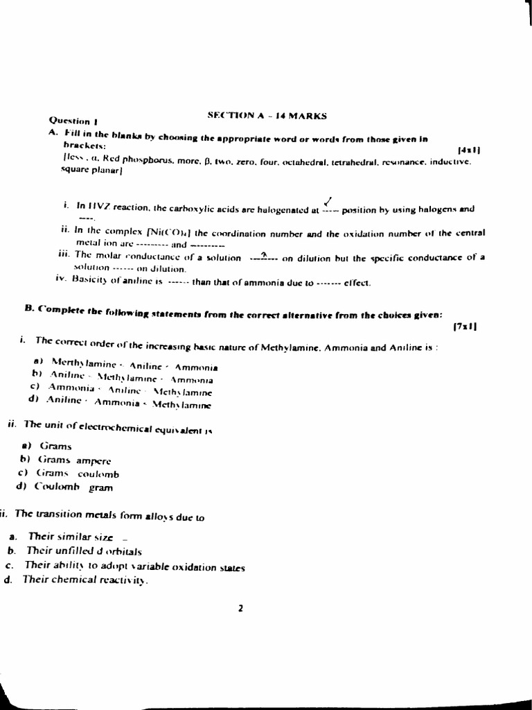 Sample Paper | PDF