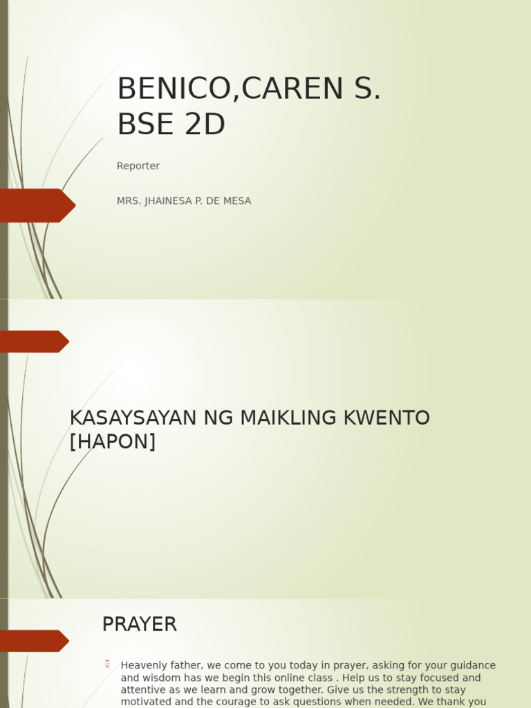 Benico, Caren S | PDF