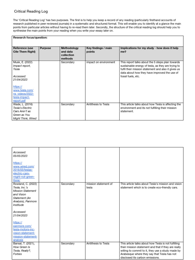 Academic Reading for Research | PDF | Economy And The Environment ...