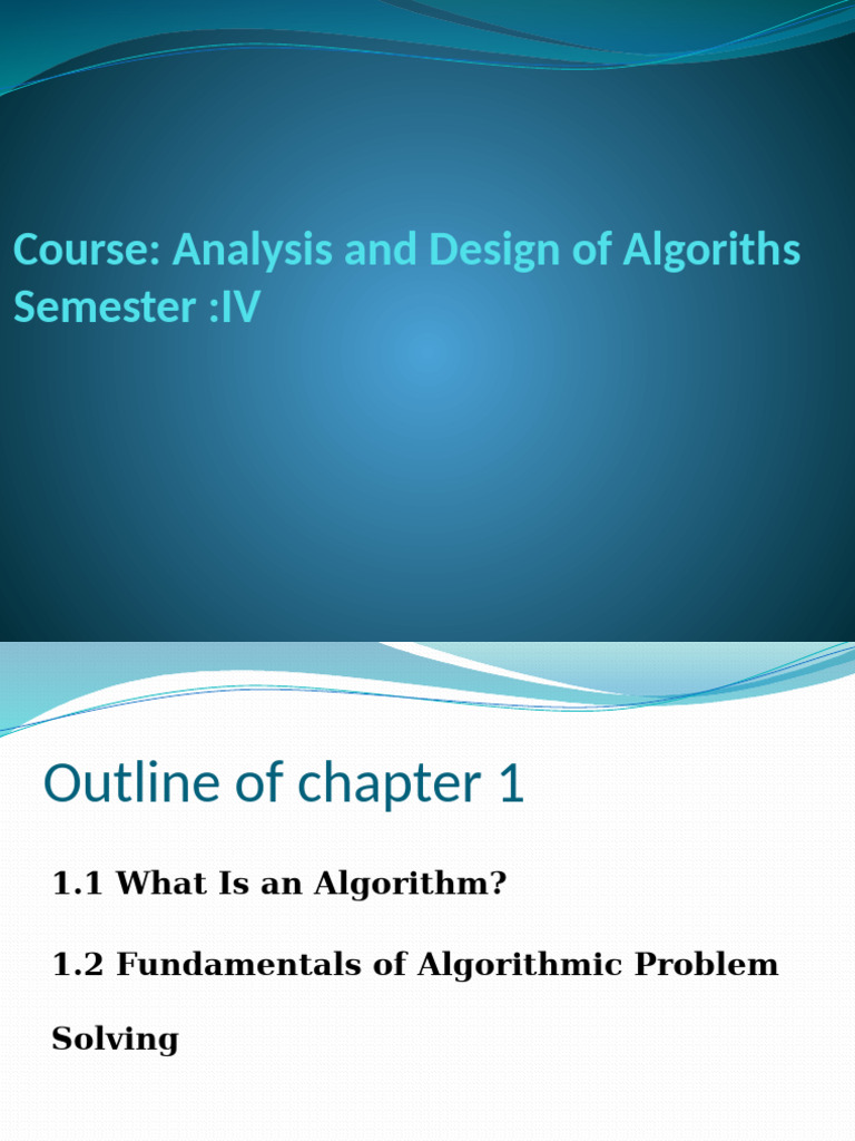 1.introduction To ADA | PDF | Number Theory | Discrete Mathematics