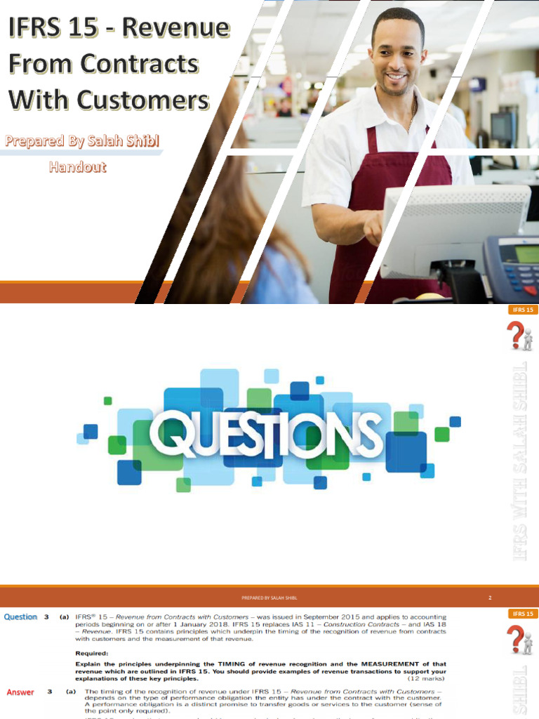 (A) Handout - IFRS 15 | PDF