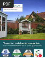 Colorbond Steel Fence Installation Guide | PDF | Materials