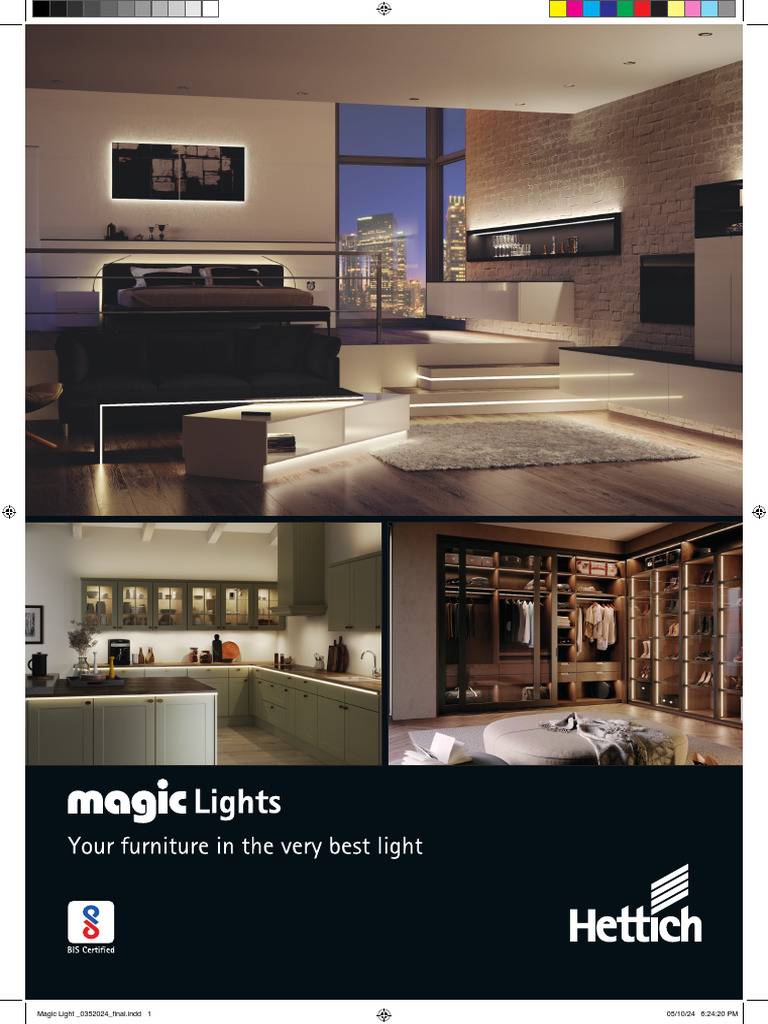 Hettich Magic Lighting Catalogue 2024 | PDF | Lighting | Light Emitting ...