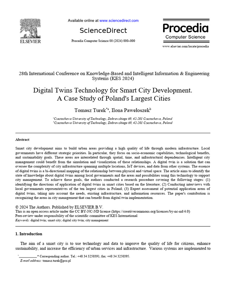 PROCS - KES 2024 - Template 2 Tomek Ilona Changes | PDF | Computer Security | Security
