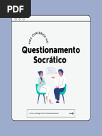 Roteiro de Questionamento Socrático na TCC | PDF | Terapia cognitiva ...