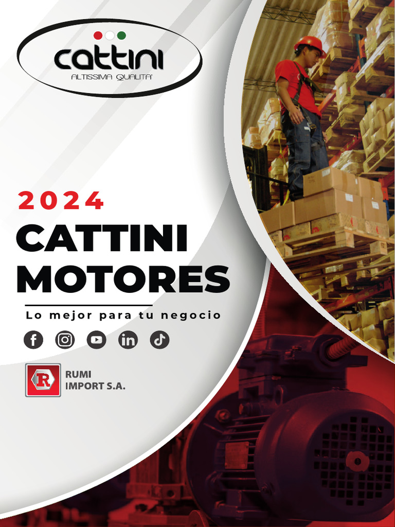 Catálogo de Motores Cattini 2024 | PDF | Motor diesel | Caballo de fuerza
