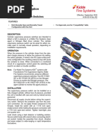 Kidde Data Sheet - Fluoro-K Systems - K45-001 - AA | PDF | Valve | Switch