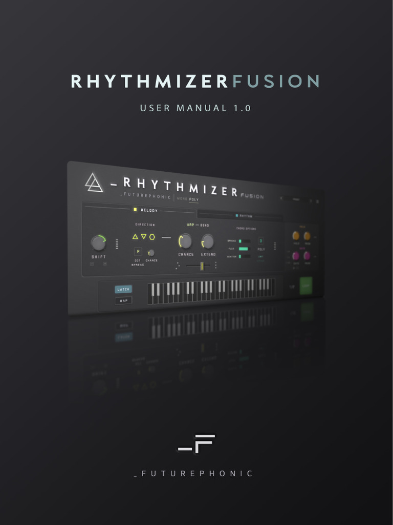 Rhythmizer Fusion - Your User Manual | PDF | Chord (Music) | Scale (Music)