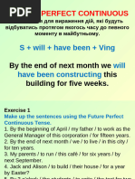 Cwiczenia Future Perfect Future Perfect Continuous Porownanie | PDF | Language Arts & Discipline ...