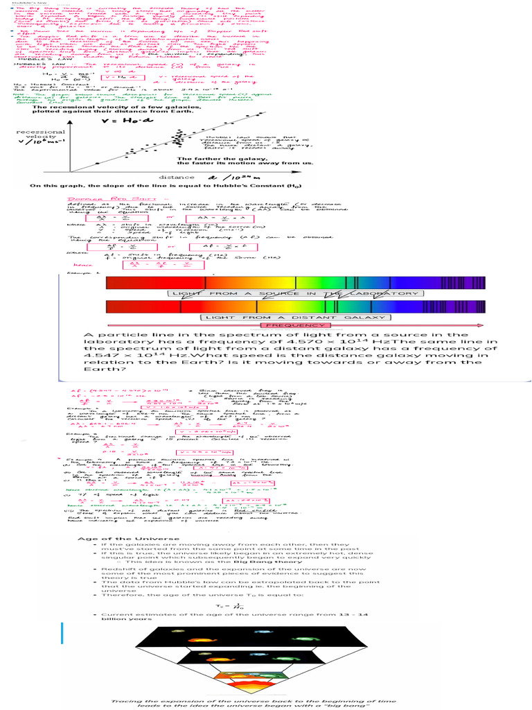 Hubble's Law 2 | PDF