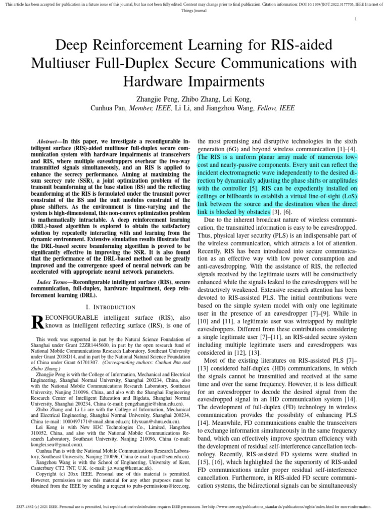 Deep_Reinforcement_Learning_for_RIS-aided_Multiuser_Full-Duplex_Secure ...