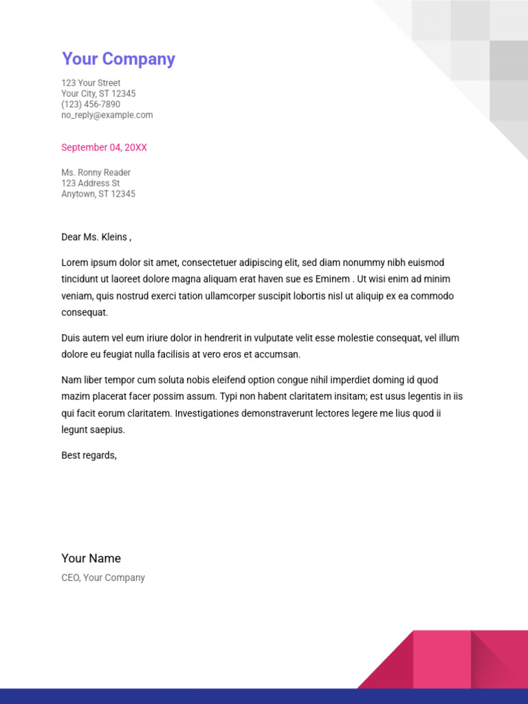Business letter replica | PDF