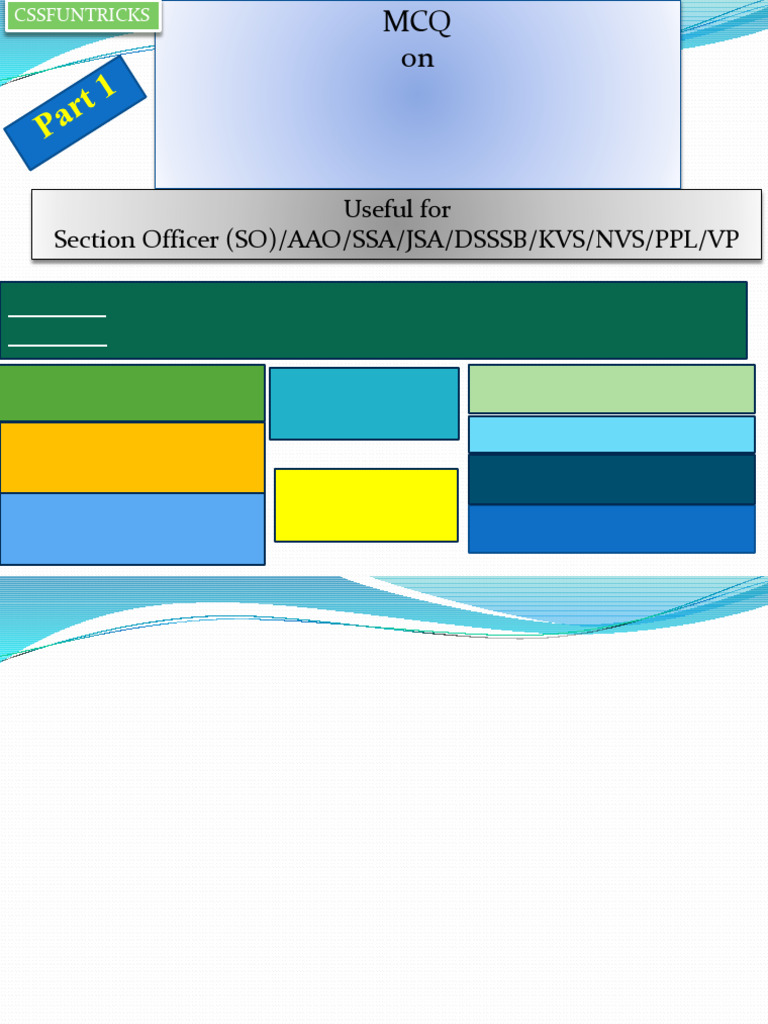 MOP_Part-1 | PDF | Government Of India | Governance