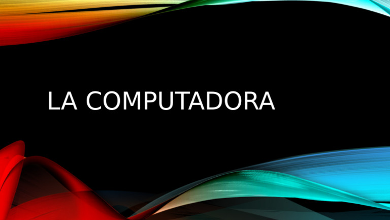 Introducción a la Computadora | PDF