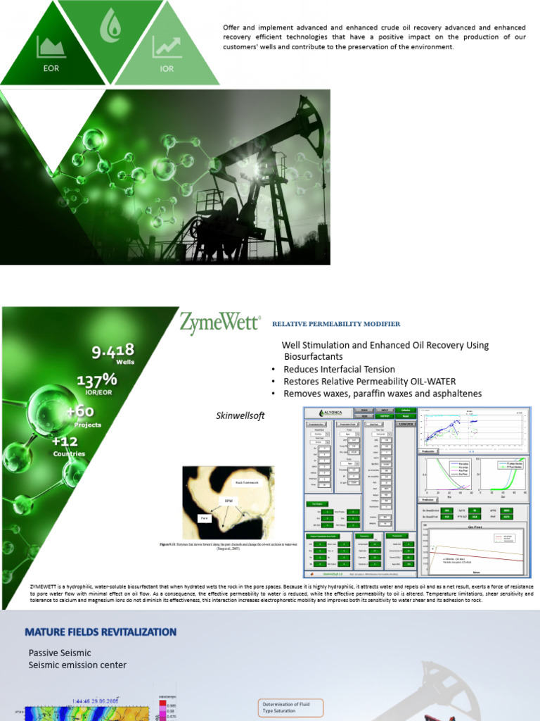 Brochure Oil Fild Service | PDF | Viscosidad | Cantidades fisicas
