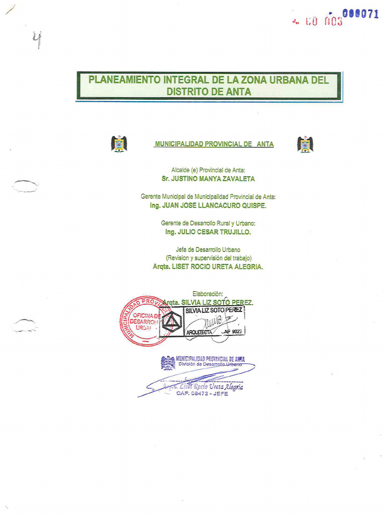 Documentos Planeamiento Integral | PDF