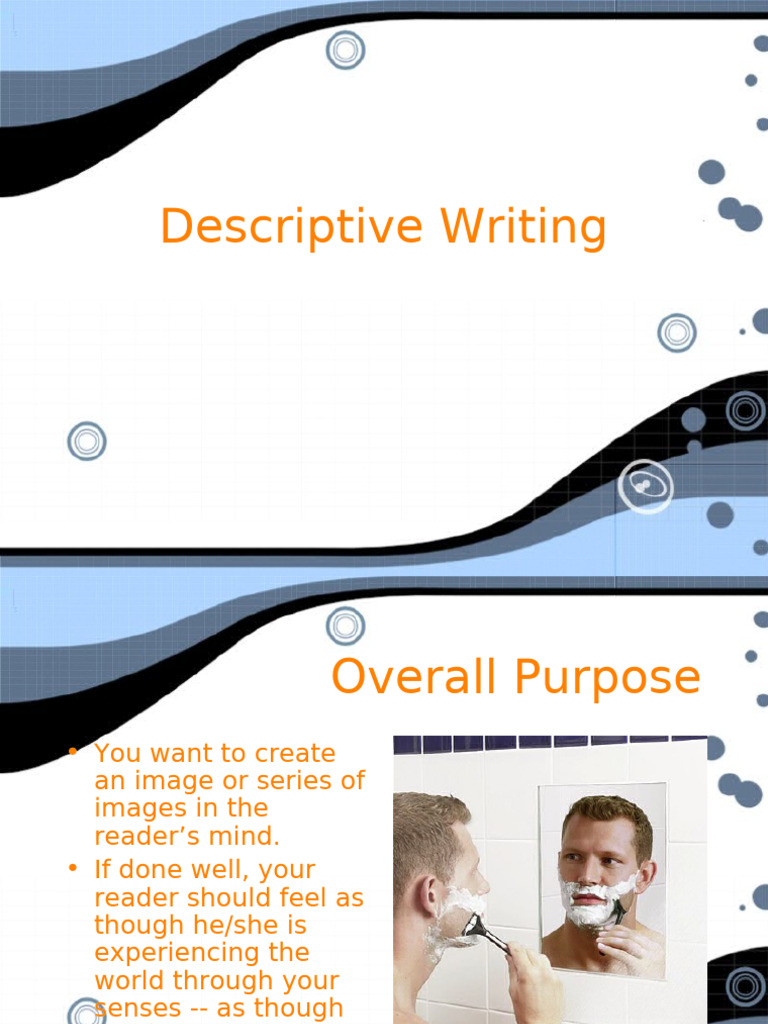Mastering Descriptive Writing Techniques | PDF | Human Communication ...