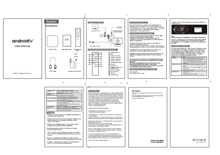 Android TV Manual Español | PDF