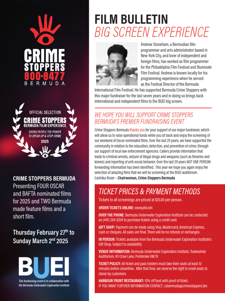 Film Bulletin - Final Draft 6 | PDF