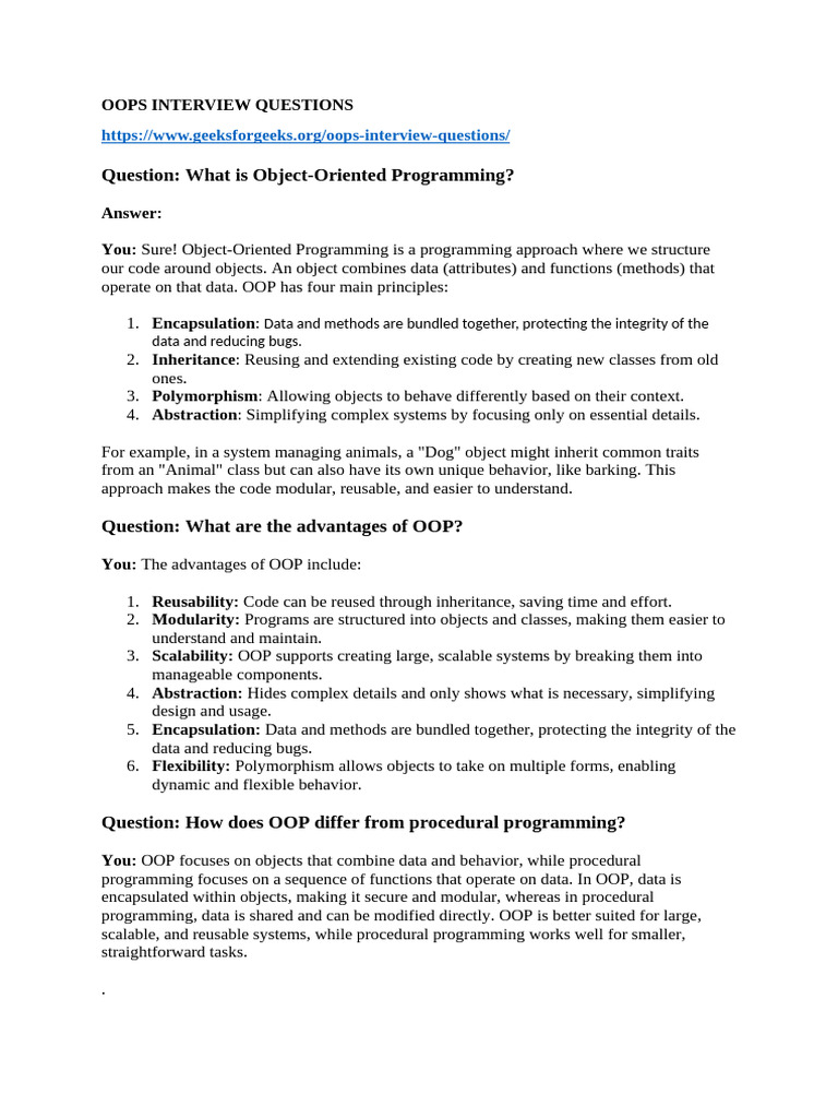 Topics Wise | PDF | Object Oriented Programming | Method (Computer Programming)