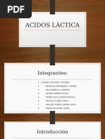 HIPERLACTATEMIA | PDF | Ácido láctico | Fisiología